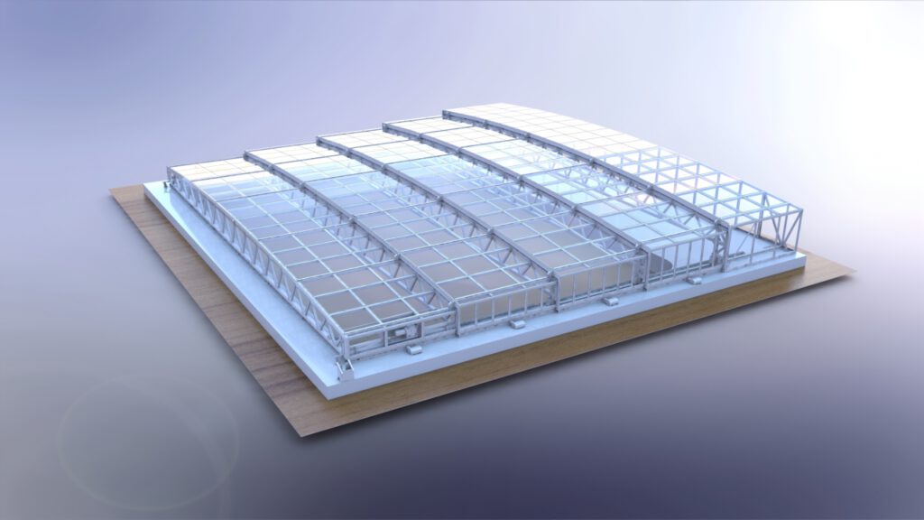 Sliding glass roof - Alvars