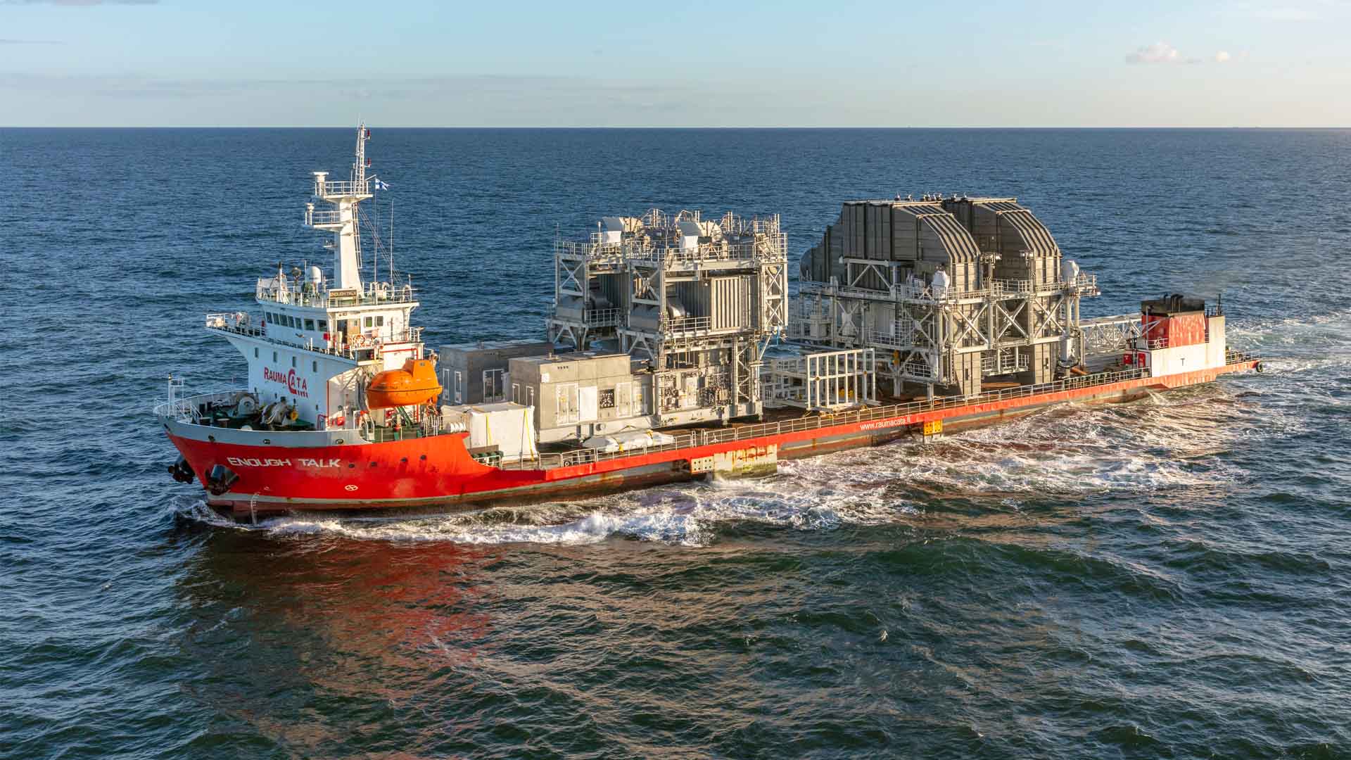 Seafastening of WHRU steel structure and generators - Alvars